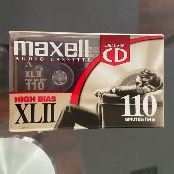 Maxell | Other | Maxell High Bias Xlii 1 Audio Cassette Ideal For Cd ...